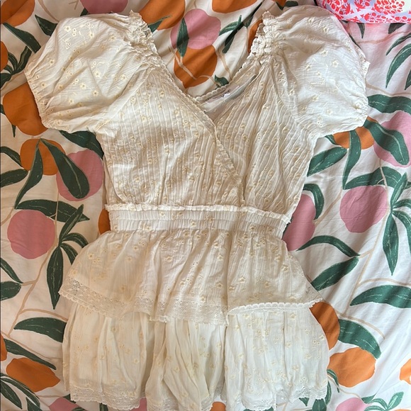 Dresses | Isabelles Cabinet White Mini Dress | Poshmark